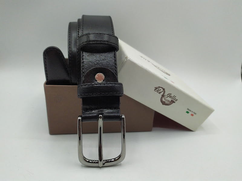 Elegant Full Grain Leather Belt – Old Galles